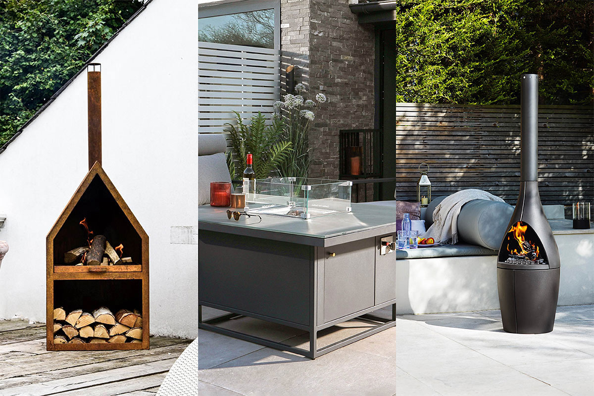 The latest outdoor heaters for a cosy atmosphere