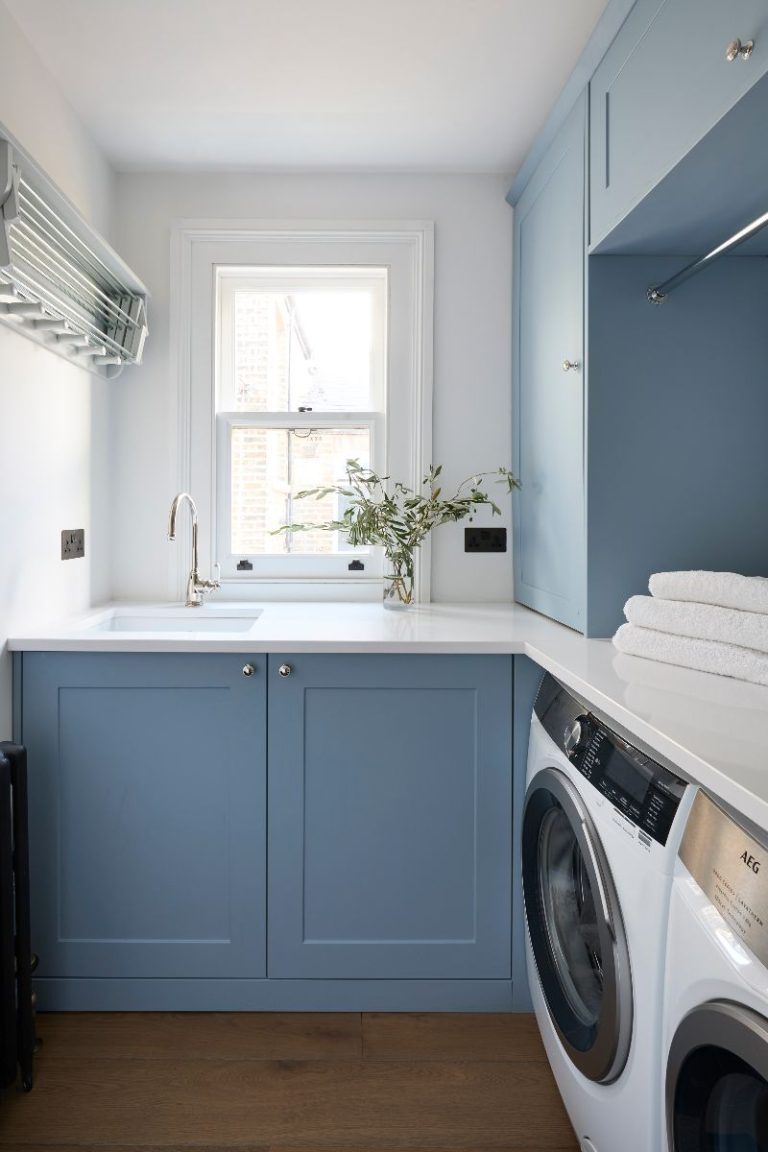 Upstairs laundry room: why you need it and how to have one