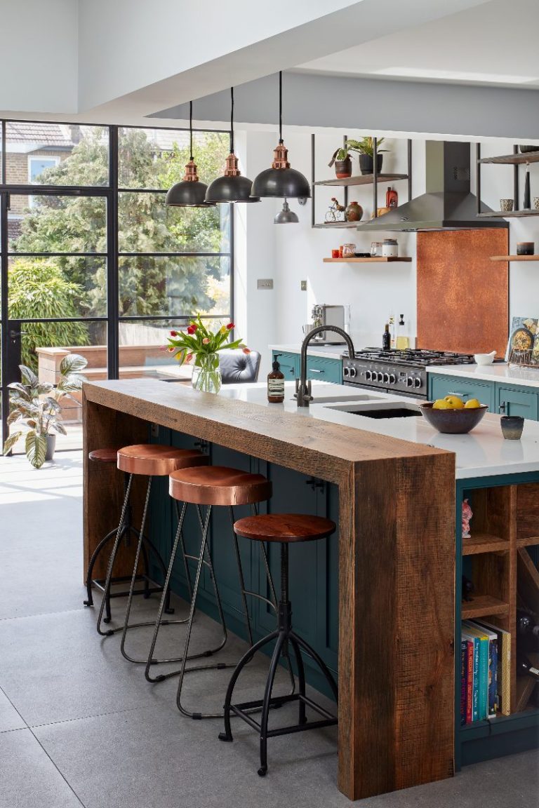 Split-level kitchen islands: benefits and creative design ideas