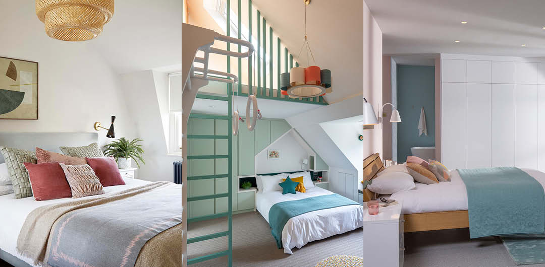Create your dream bedroom with these loft conversion ideas