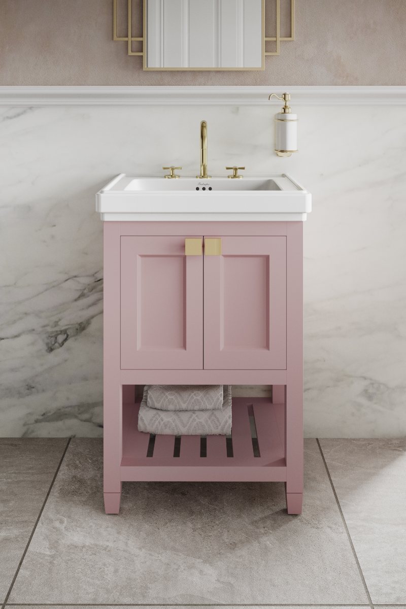 Boost your bathroom style with these colourful vanity unit ideas