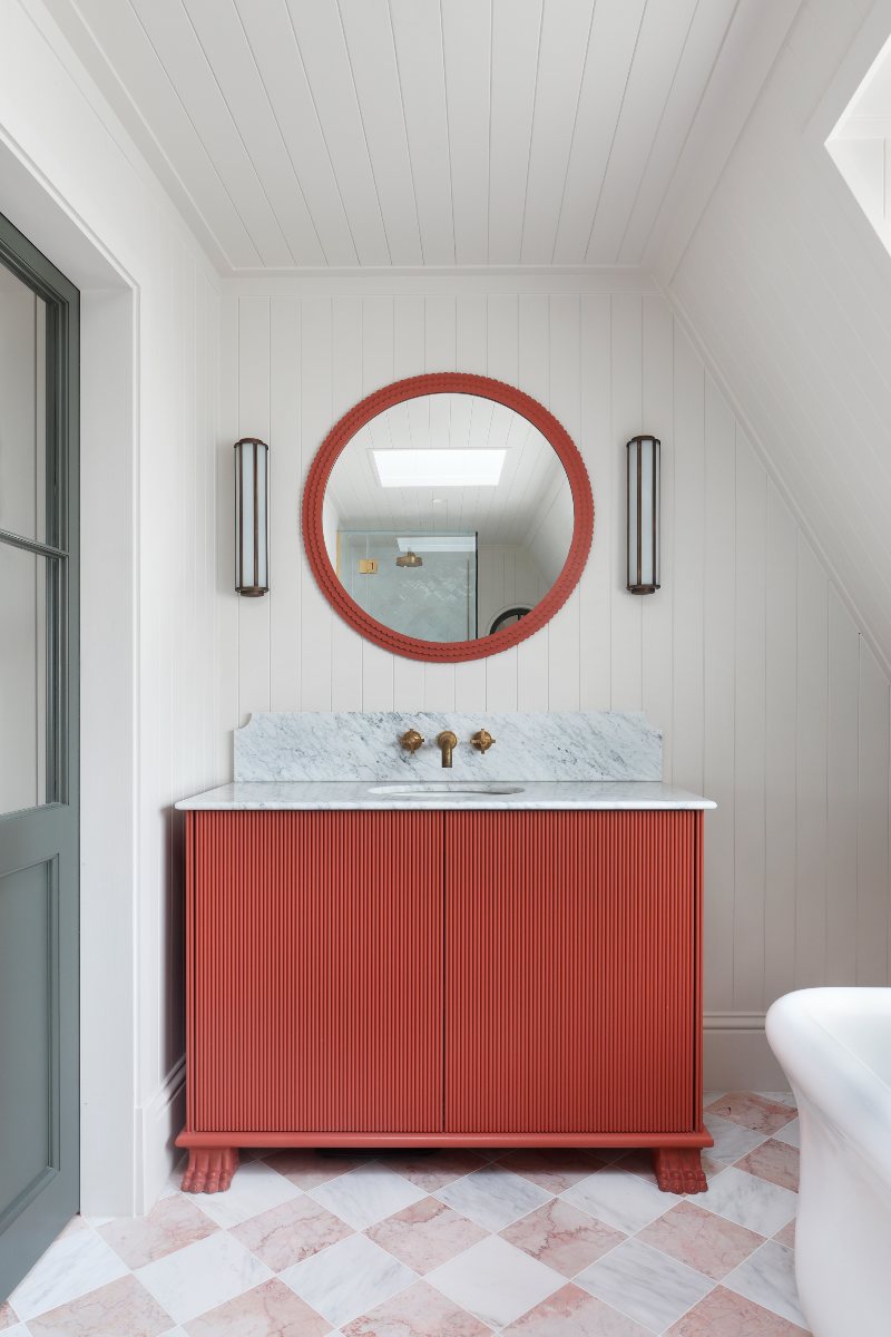 Boost your bathroom style with these colourful vanity unit ideas