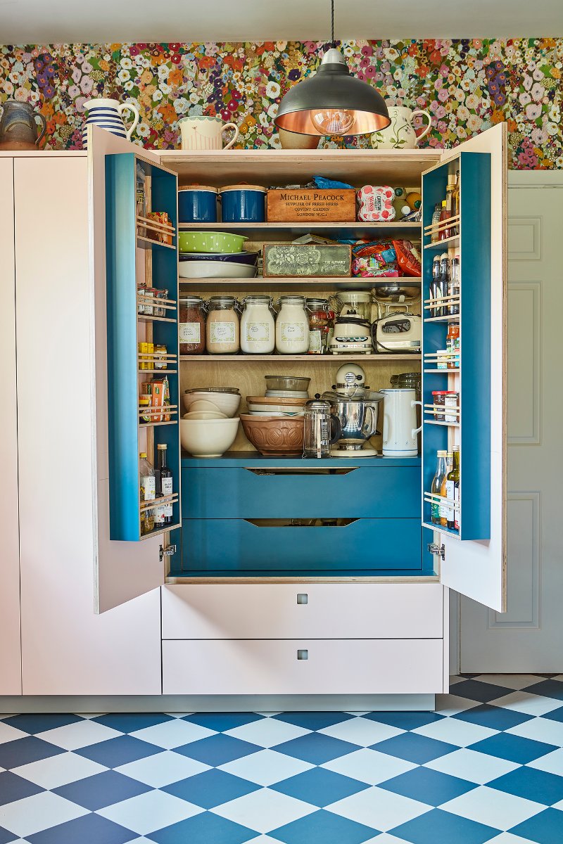 Why you should add a splash of colour to your cabinet interiors