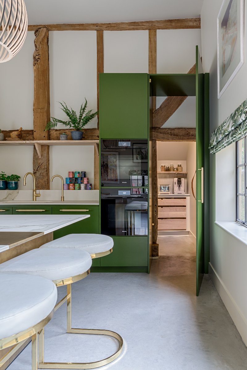 Hidden kitchen doors: practical or a party trick?