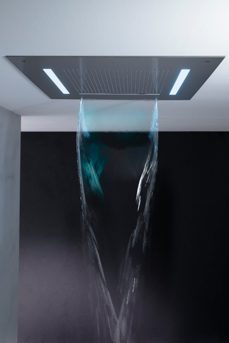 Are rainfall showers with nature-inspired flow modes worth it?