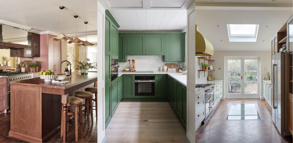 Eight popular kitchen layouts explained