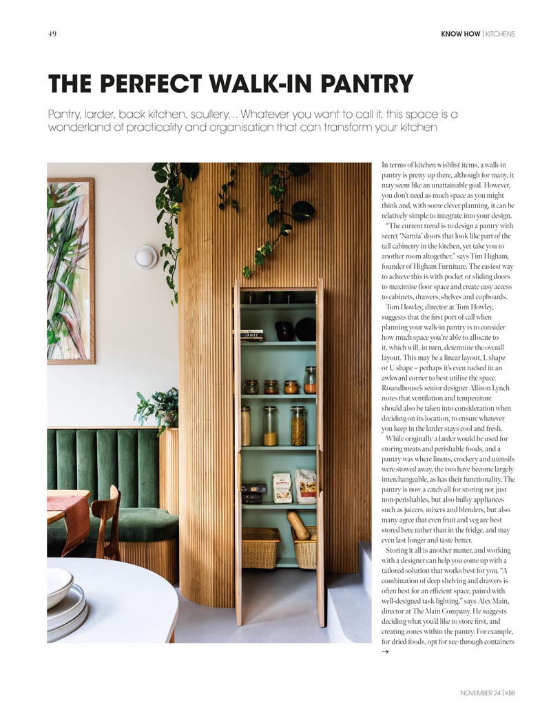 Introducing the ultimate kitchen storage ideas: Hi November issue!