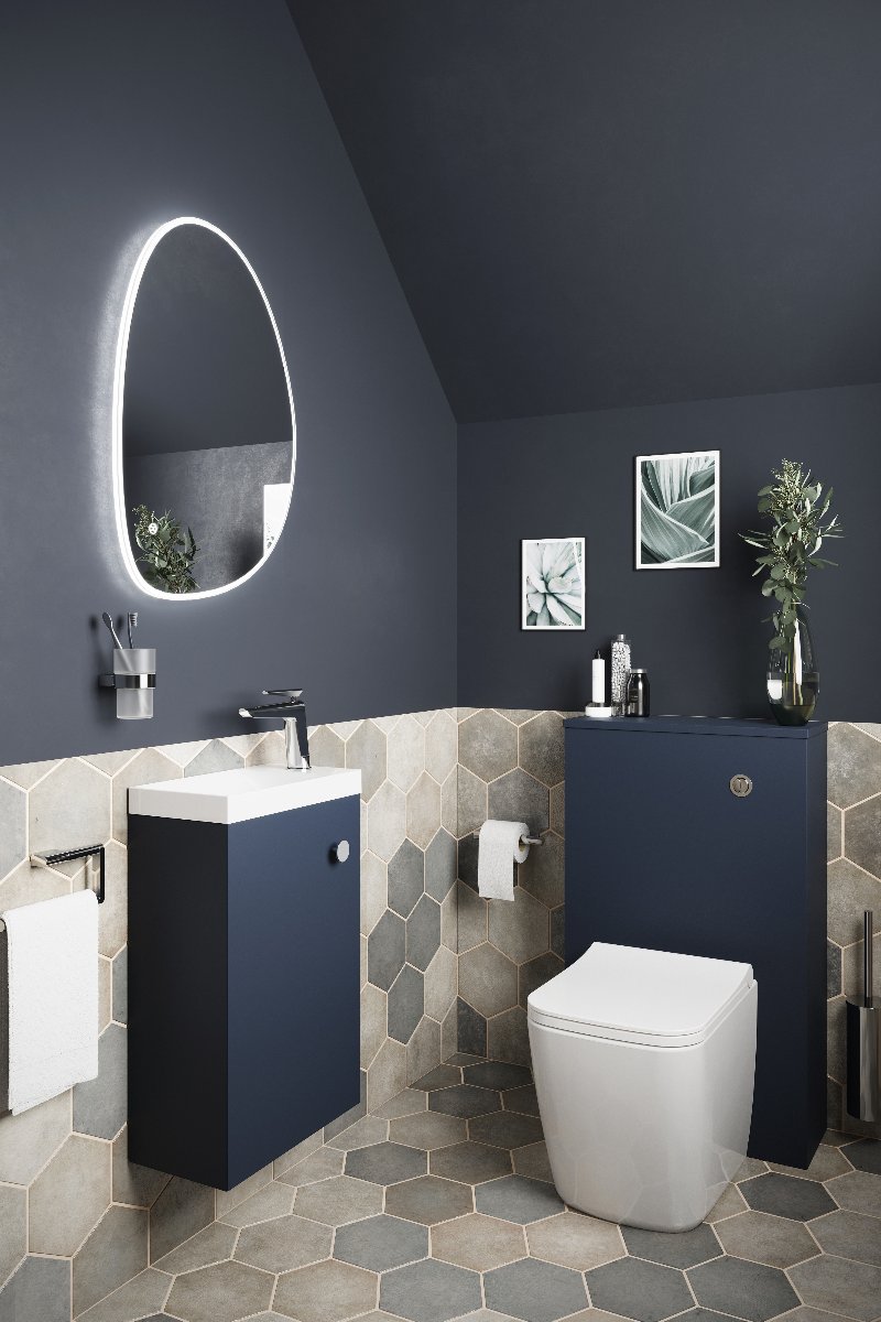 Navy bathroom design ideas for a timeless look