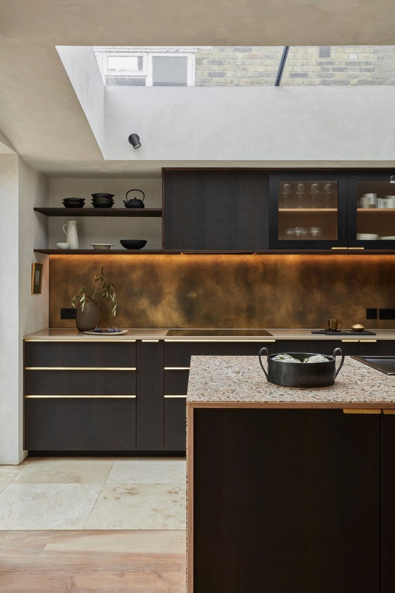 What's trending in kitchen and bathroom surfaces?