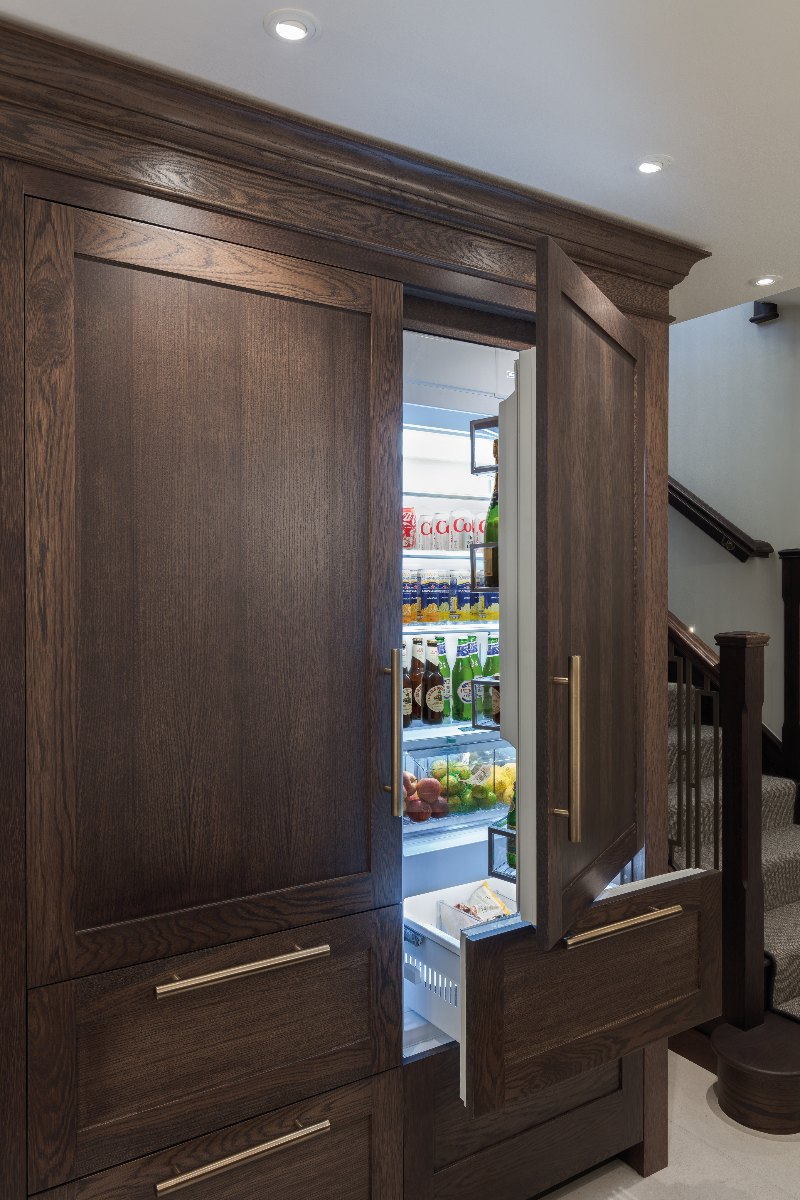 How to hide (yet show off) your fridge with style
