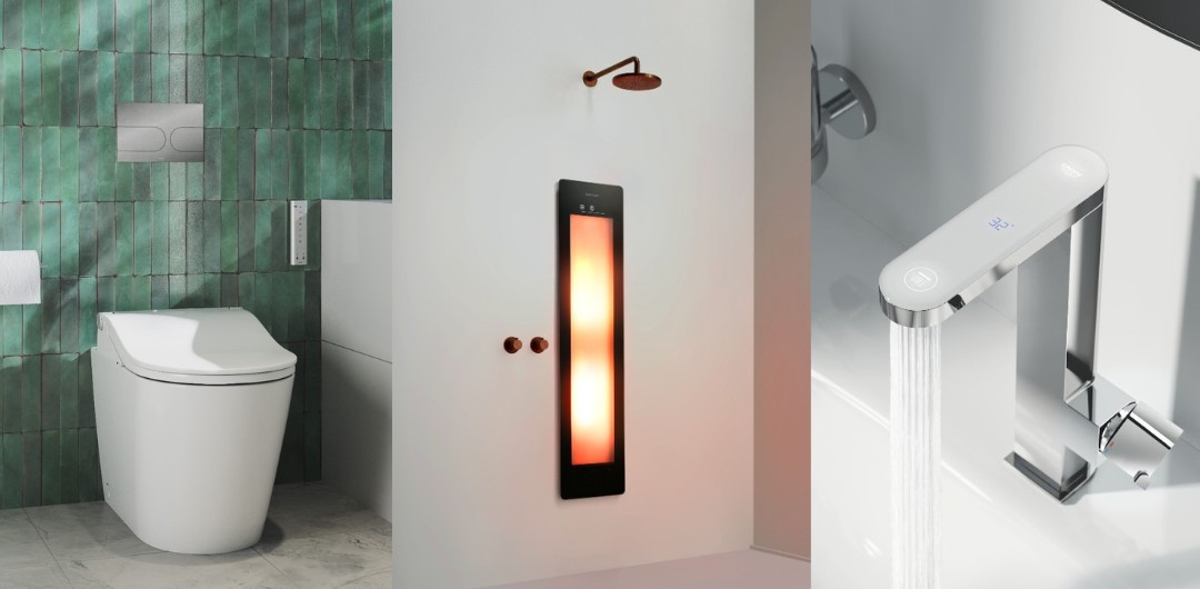 What are the latest trends in smart bathroom tech?
