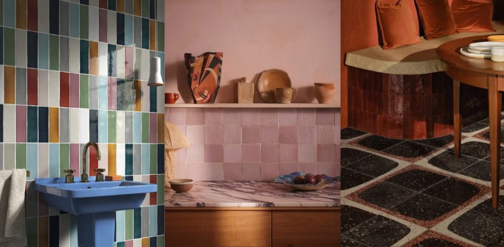 Tile trends for 2026: delicious colours, daring patterns, and more
